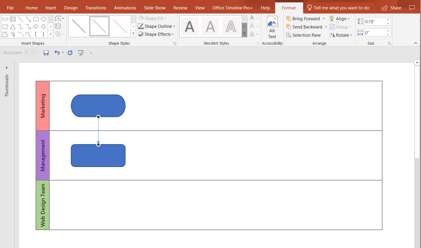 How to make swimlane diagrams in PowerPoint | Free templates