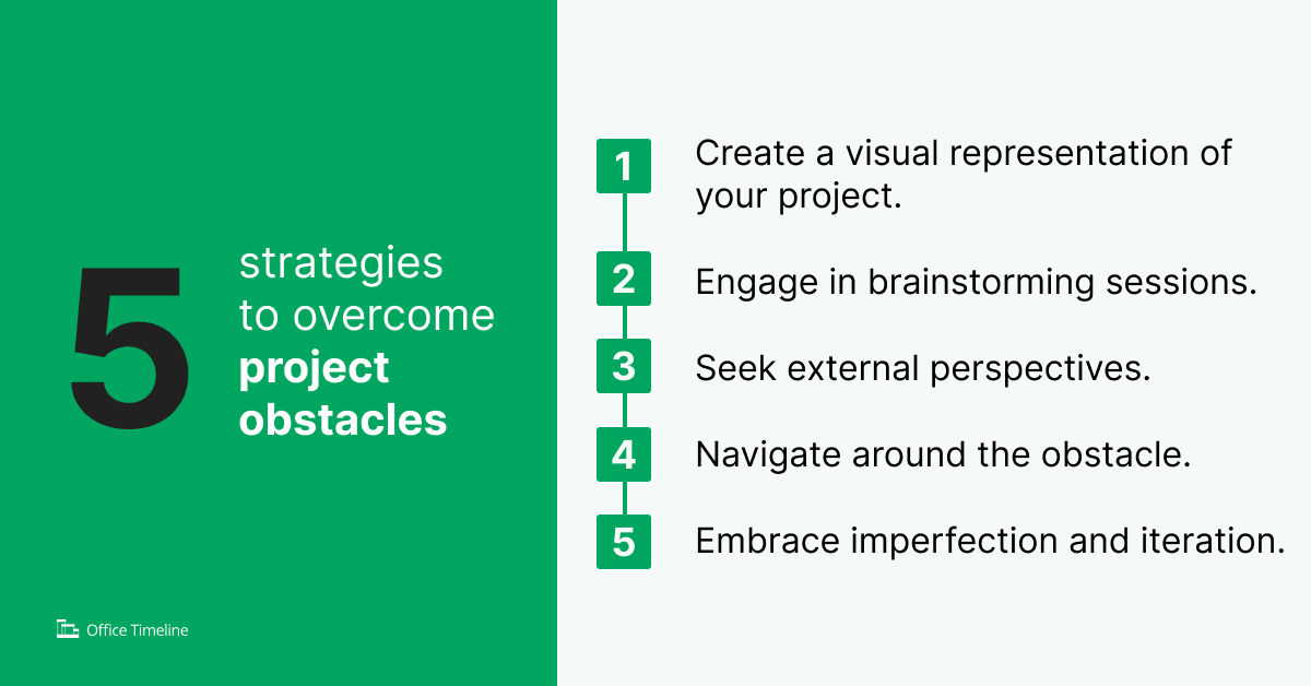 5 ways to overcome project obstacles