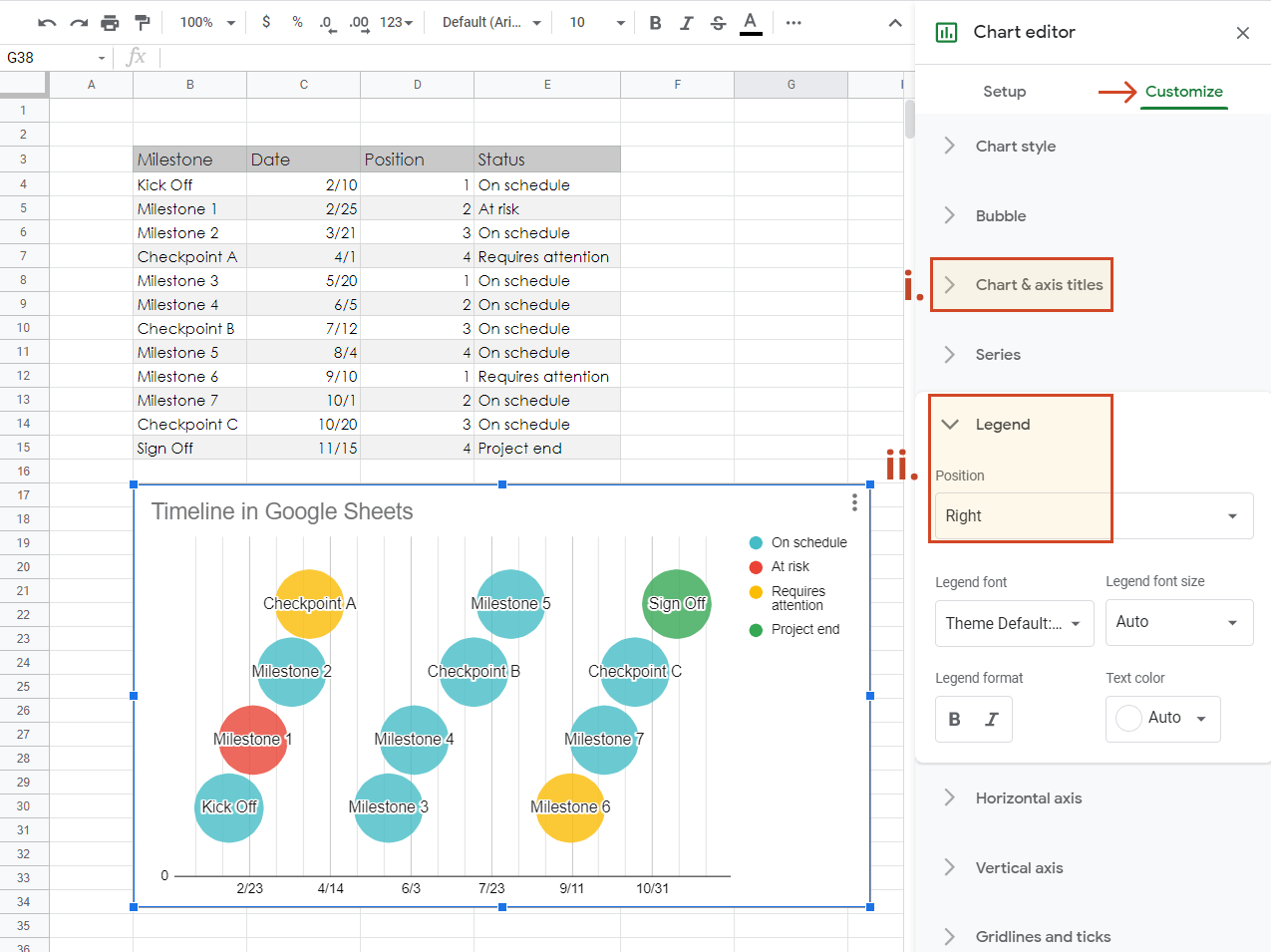 How To Make A Timeline In Google Docs And Google Sheets Free Templates