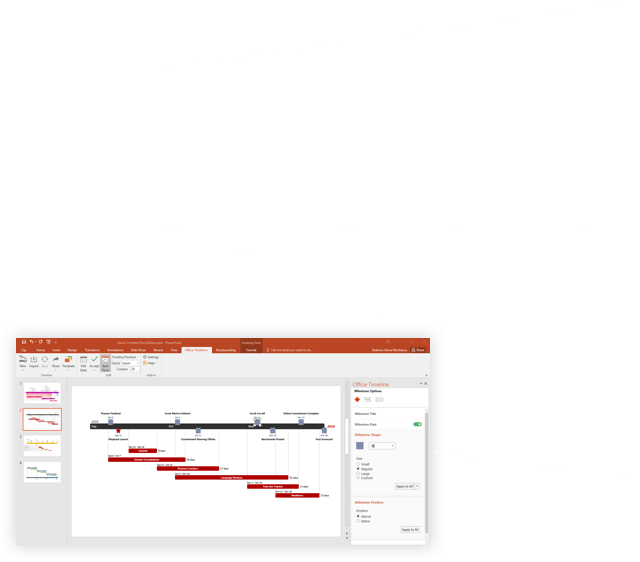 Kostenlose Programme zum Erstellen von Zeitstrahlen